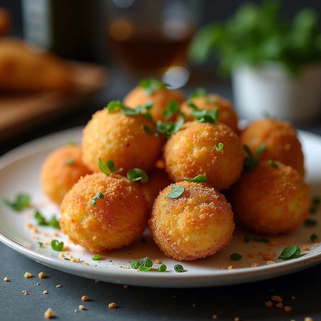 Best Arancini Balls Recipe: Crispy Fried Risotto Bites - 90 Recipes