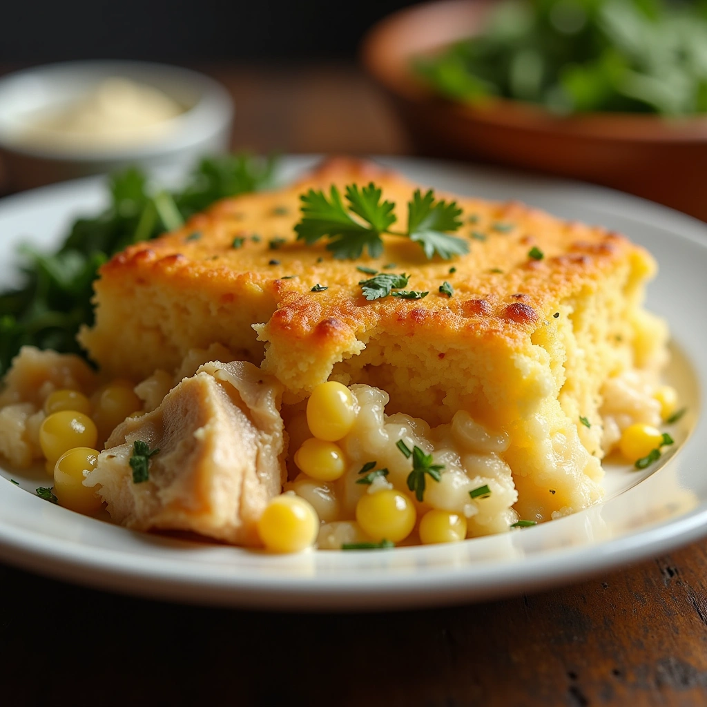Chicken and Cornbread Casserole Recipe: Comforting Southern Classic ...
