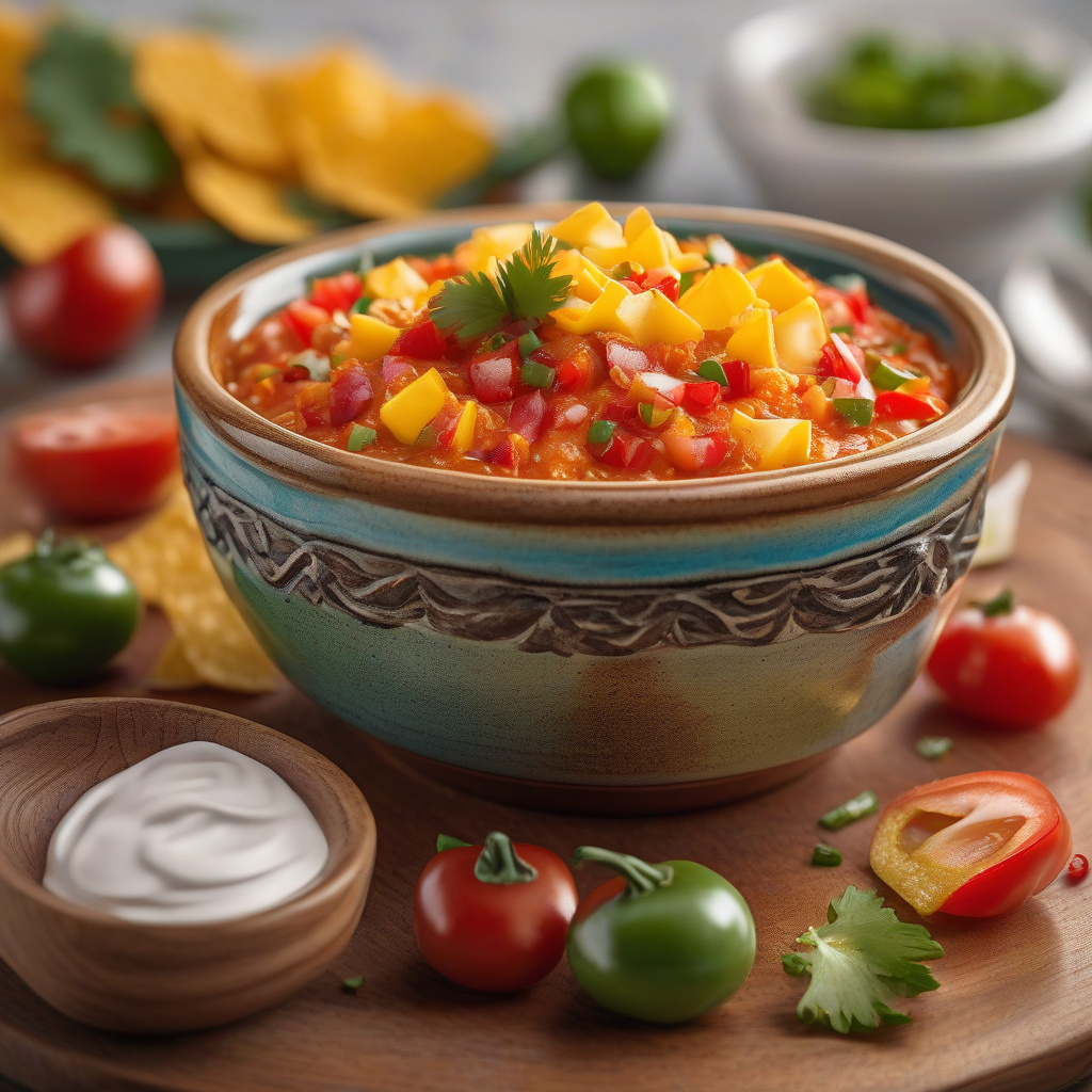 Nacho Salsa Recipe: Spicy Kick in Every Dip - 90 Recipes