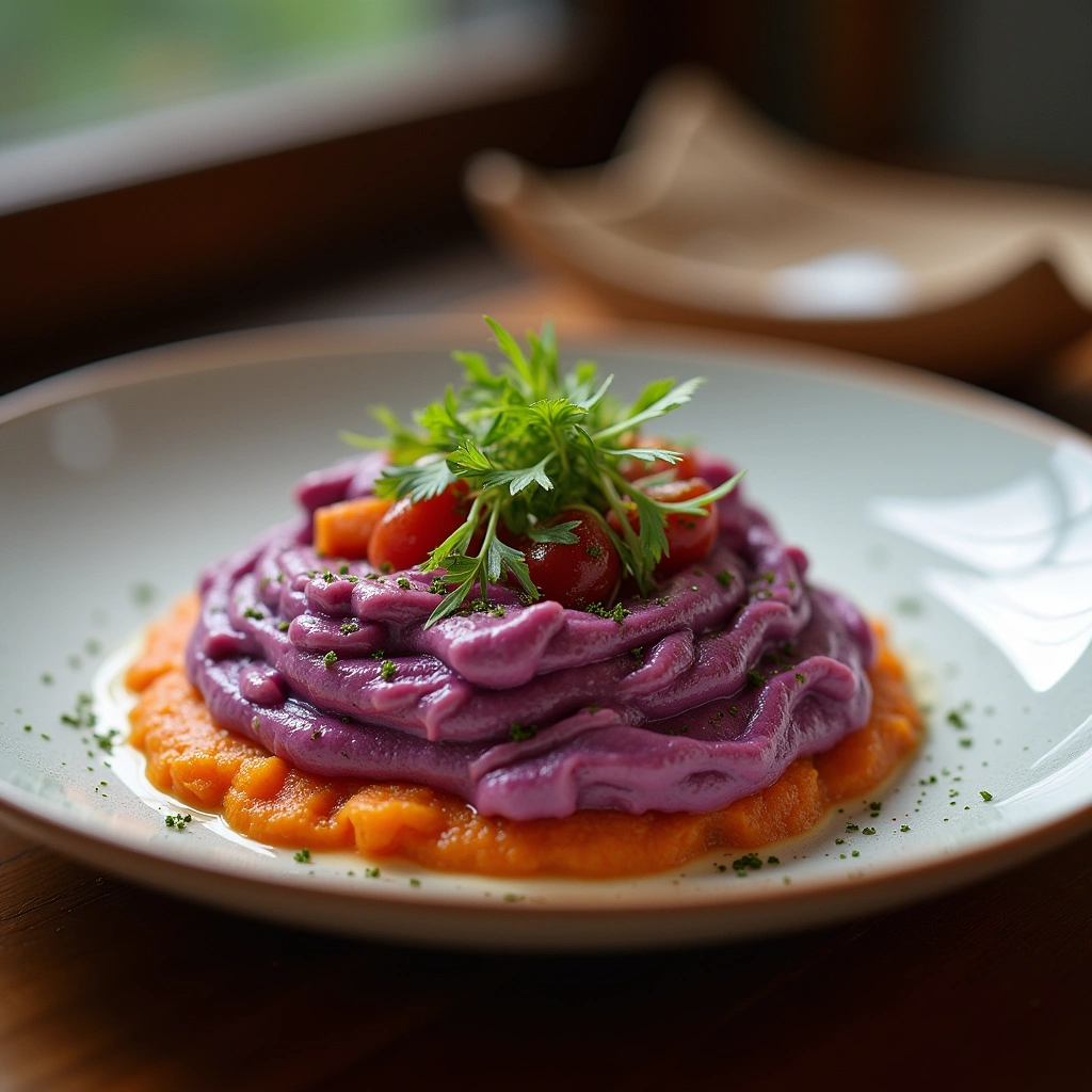 Mashed Murasaki Sweet Potato Recipe: Creamy Purple Delight - 90 Recipes