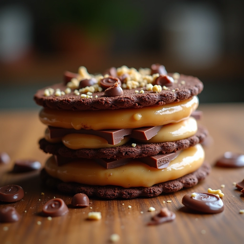 No Bake Turtle Lush Recipe: Indulgent Layers of Chocolate and Caramel ...