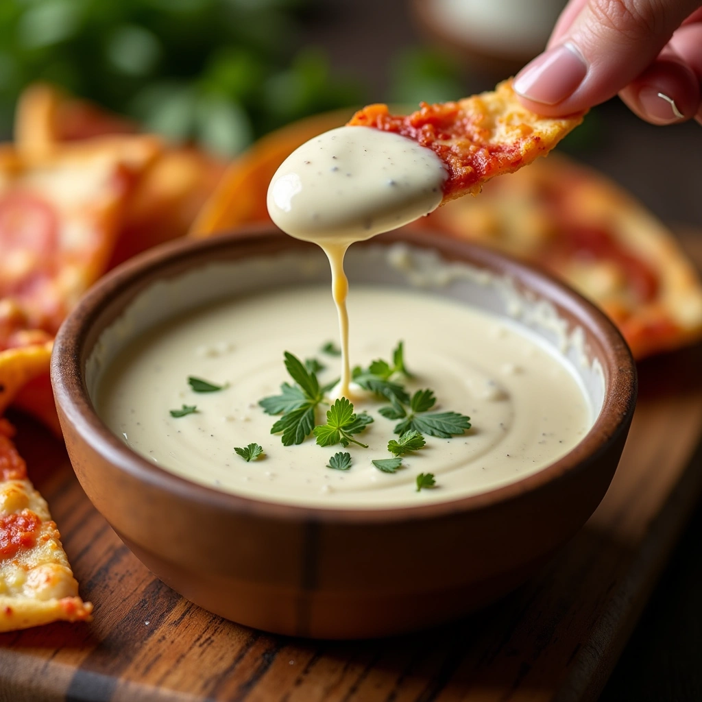 Ranch Sauce for Pizza Recipe: Creamy Dip With Bold Flavor Boost - 90 ...
