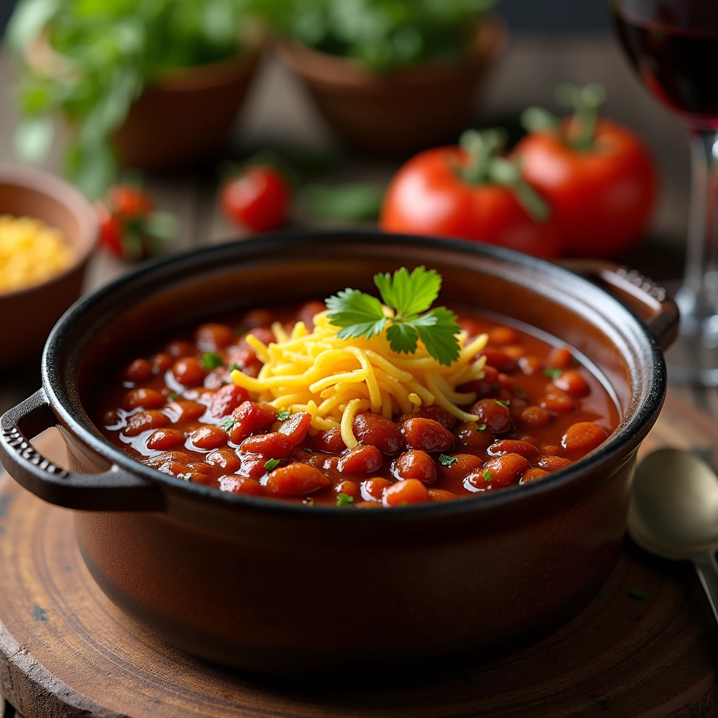 Red Wine Chili Recipe: Hearty Comfort in One Pot - 90 Recipes