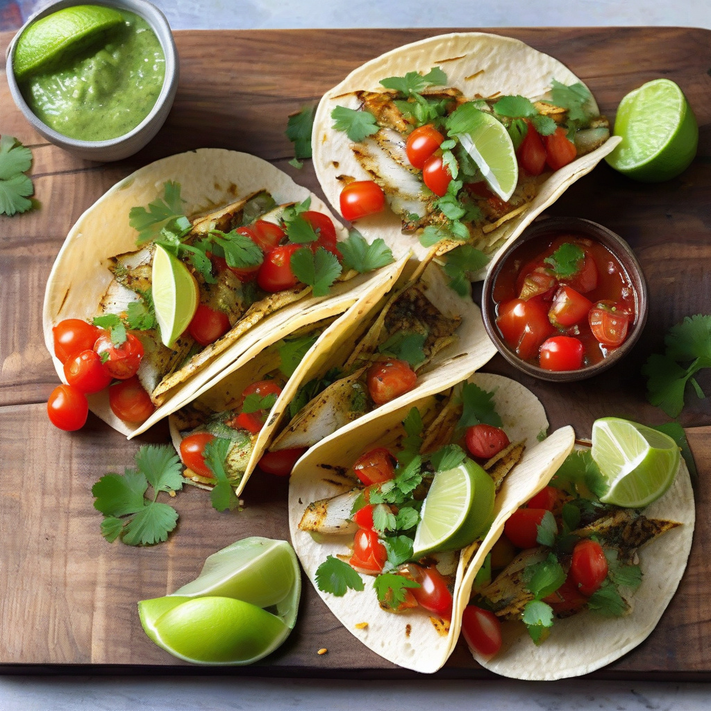 Sea Bass Tacos Recipe: Crispy Fish and Fresh Toppings - 90 Recipes