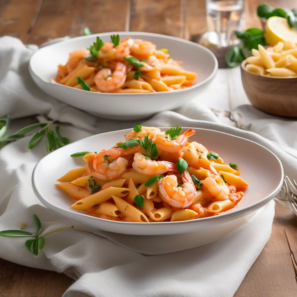 Shrimp Penne Alla Vodka Recipe: Creamy Vodka Sauce Pasta Perfection ...