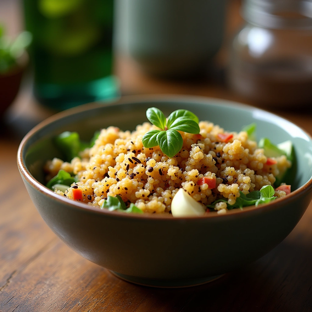 Sprouted Quinoa Recipe: Nutritious Salad Bowl in 20 Minutes - 90 Recipes