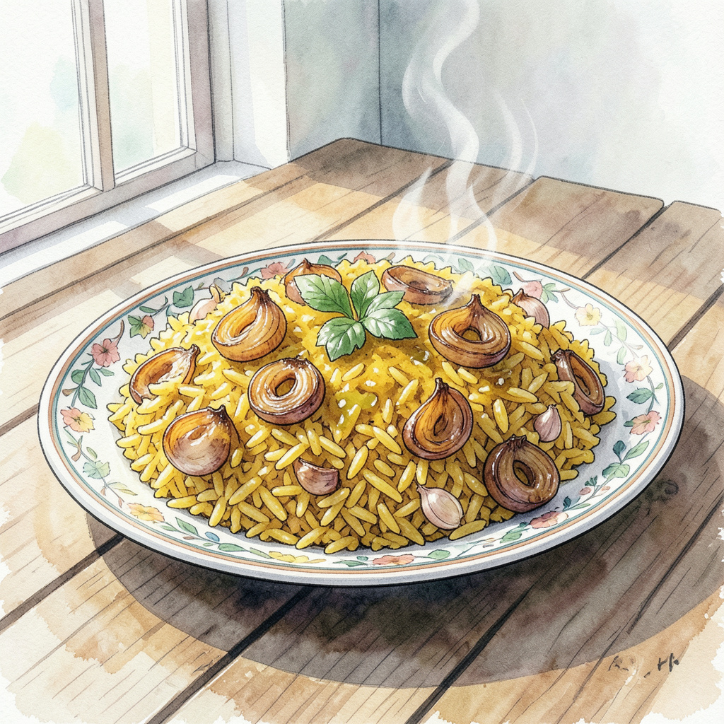 Arabic Yellow Rice Recipe: Vibrant Flavor in Minutes - 90 Recipes