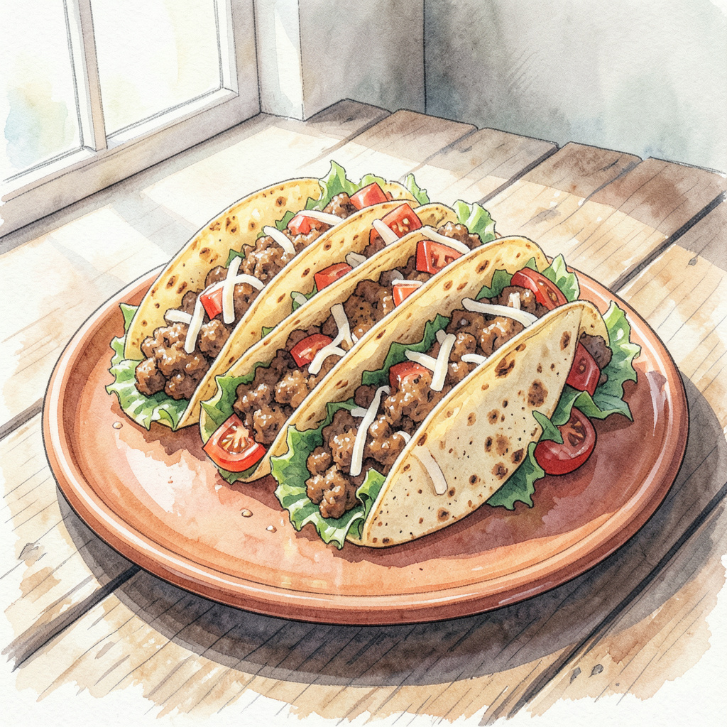 Mexican Taco Recipe with Ground Beef: Flavorful Weeknight Dinner - 90 ...