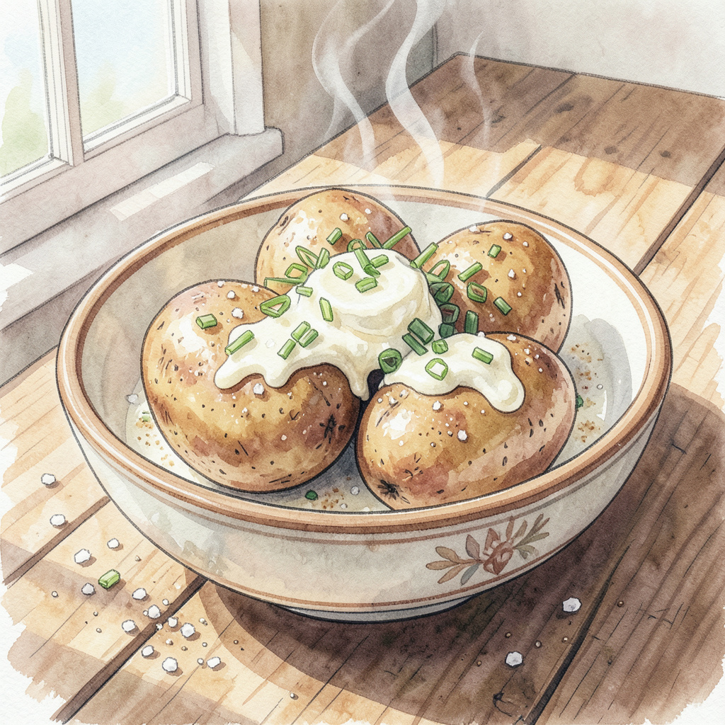 Salt Potato Recipe: Simple Boiled Potatoes with Flavorful Twist - 90 ...
