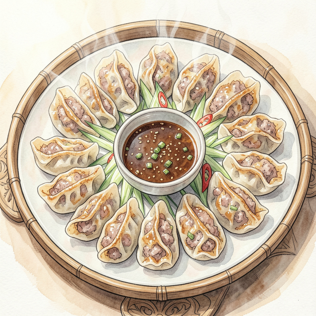 Chinese Pork Dumplings Recipe: Juicy Filling and Perfectly Pleated ...