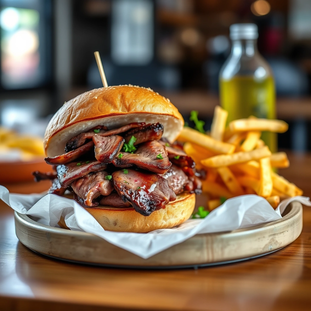 California Tri Tip Sandwich: West Coast Flavor Bliss - 90 Recipes